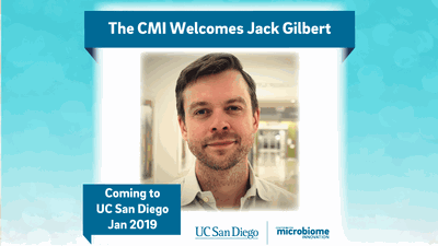 Jack Gilbert to Join UC San Diego